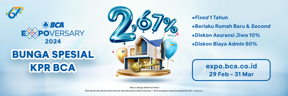 Bunga Spesial KPR - Rumahsaya BCA