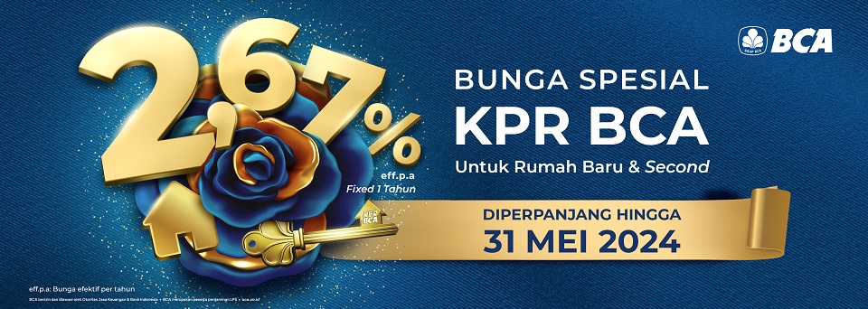 Bunga Spesial KPR - Rumahsaya BCA