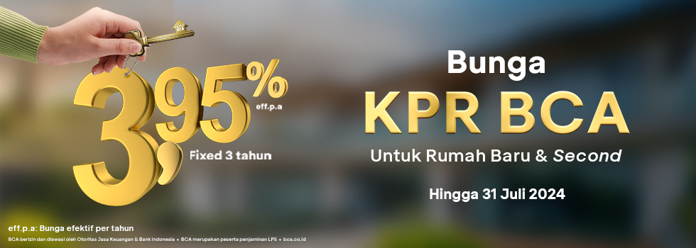 Bunga Spesial KPR - Rumahsaya BCA